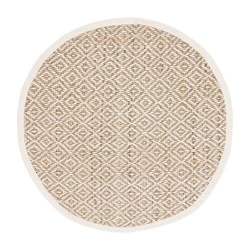 Click here for Martha Stewart Nell Bordered Woven 6 X 6 Indoor Ro... prices