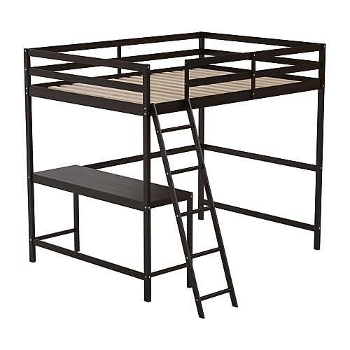 Click here for Riley Rectangular Bunk Bed  One Size  Brown prices