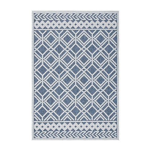 Click here for Martha Stewart Ava Bordered Washable Outdoor Recta... prices