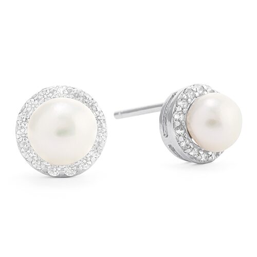 Click here for Silver Treasures White Cultured Freshwater Pearl 8... prices