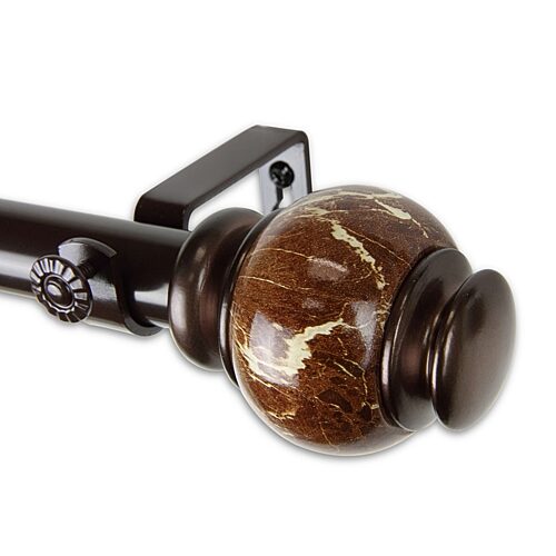 Click here for Rod Desyne Marble 1 IN Adjustable Curtain Rod  One... prices