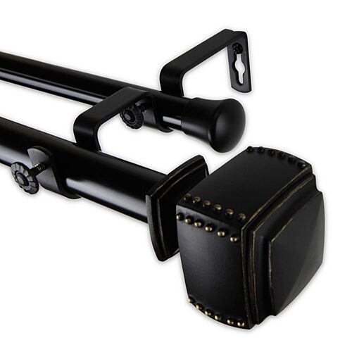 Click here for Rod Desyne Bennett Double Curtain Rod  One Size  B... prices