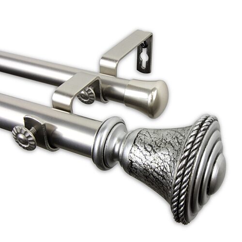 Click here for Rod Desyne Kingsley Double Curtain Rod  One Size... prices