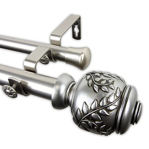 Click here for Rod Desyne Colette Double Curtain Rod  One Size  S... prices