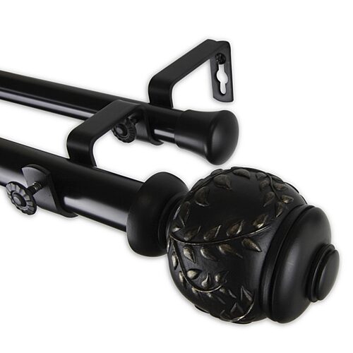 Click here for Rod Desyne Colette Double Curtain Rod  One Size  B... prices