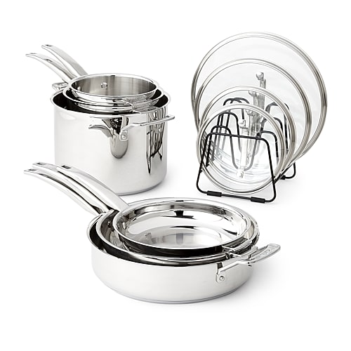 Click here for Cuisinart Nesting Stainless Steel 11-Pc. Cookware... prices