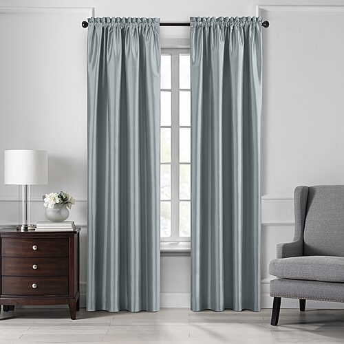 Click here for Elrene Home Fashions Colette Faux Silk Blackout Wi... prices