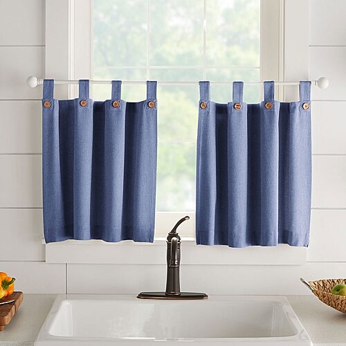 Click here for Elrene Home Fashions Tucker Solid Button Window Ti... prices