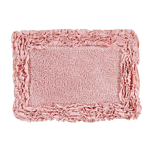Click here for Better Trends Ruffle Bath Runner  20 x 60 - Pink prices