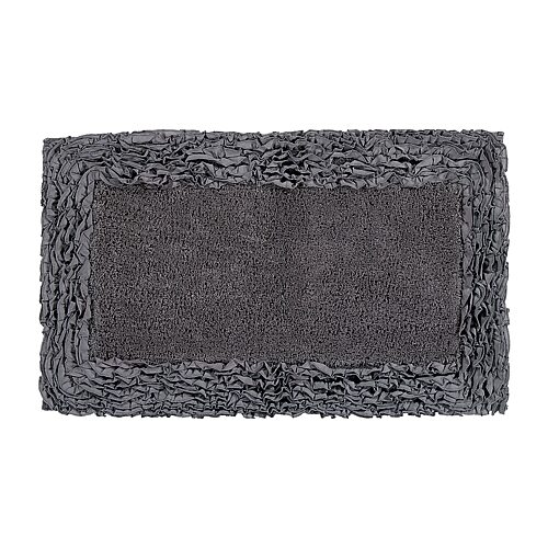 Click here for Better Trends Shaggy Border Mat Bath Rug  One Size... prices