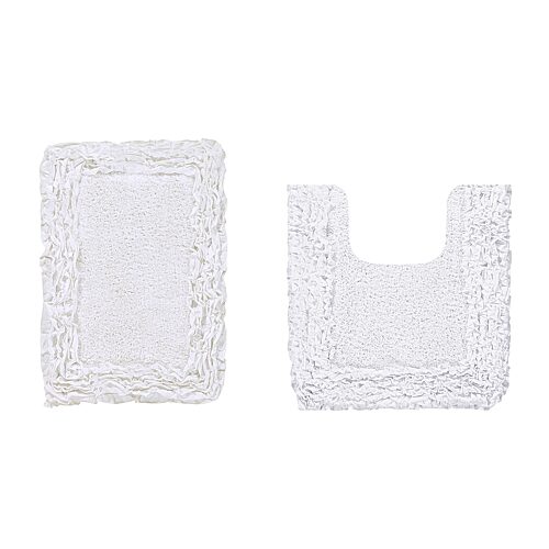 Click here for Better Trends Shaggy Border Mat Bath Rug  One Size... prices