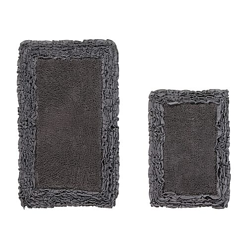 Click here for Better Trends Shaggy Border Mat Bath Rug  One Size... prices
