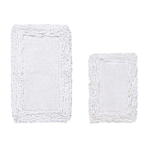 Click here for Better Trends Shaggy Border Mat Bath Rug  One Size... prices