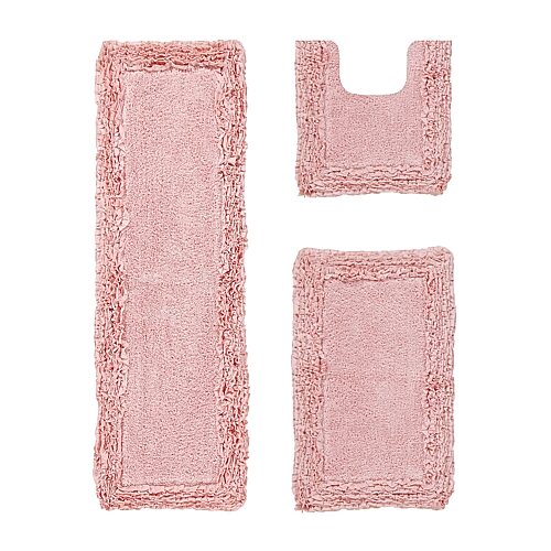 Click here for Better Trends Shaggy Border Mat Bath Rug  One Size... prices
