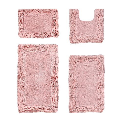 Click here for Better Trends Shaggy Border Mat Bath Rug  One Size... prices