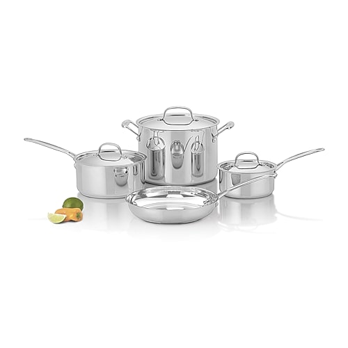 Click here for Cuisinart ChefS Stainless Steel 7-Pc. Cookware Set... prices
