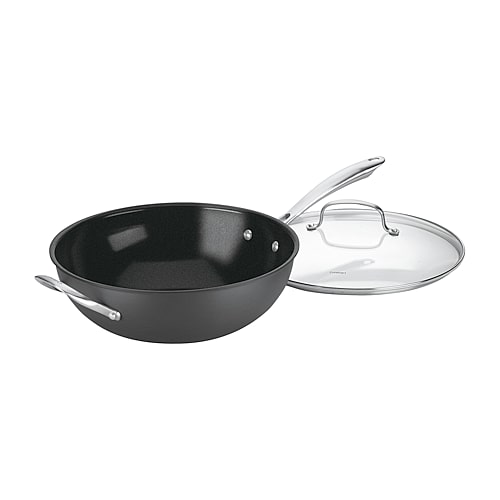 Click here for Cuisinart Green With Lid 12 Inch Hard Anodized Non... prices