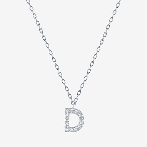 Click here for Lab-Grown (G-H / SI2-I1) Diamond Accent Initial Pe... prices