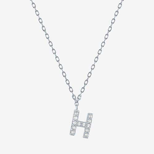Click here for Lab-Grown (G-H / SI2-I1) Diamond Accent Initial Pe... prices