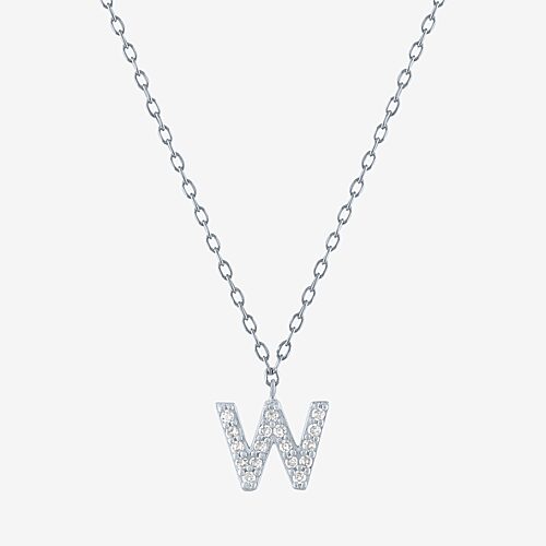 Click here for Lab-Grown (G-H / SI2-I1) Diamond Accent Initial Pe... prices