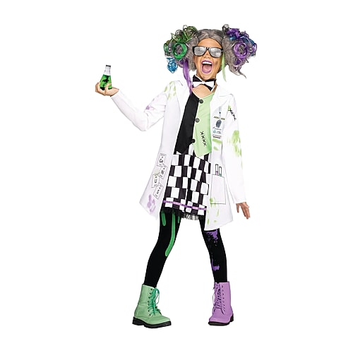 Click here for Little & Big Kid Girls Mad Scientist Costume  X-la... prices