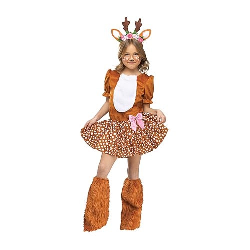 Click here for Little & Big Kid Girls Oh Deer Costume  Medium  Br... prices