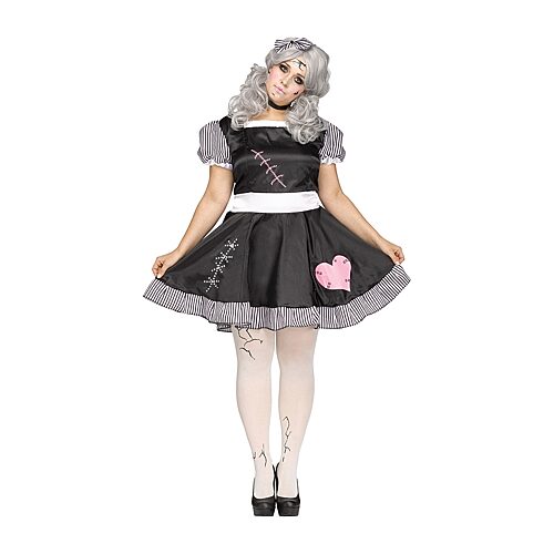 Click here for Womens Broken Doll Costume  X-large  White prices
