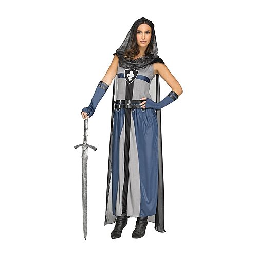 Click here for Womens Lady Lionheart Costume  Small-medium  Gray prices