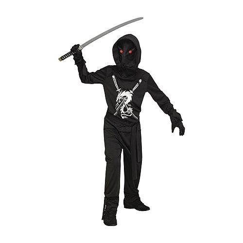 Click here for Little & Big Kid Boys Fade In/Out Ninja Costume  L... prices
