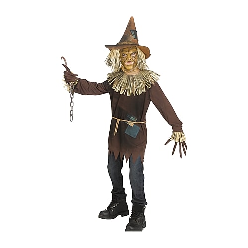 Click here for Little & Big Kid Unisex Evil Scar-Crow Costume  La... prices