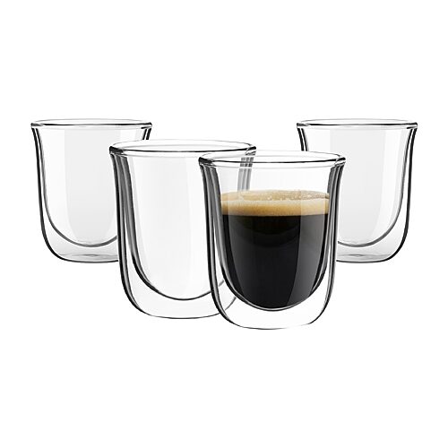 Click here for JoyJolt Javaah Double Wall Espresso Glasses - Set... prices