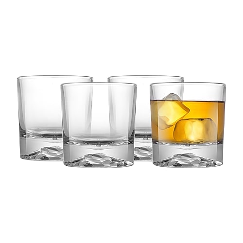 Click here for JoyJolt Radiant Double Old Fashioned Tumblers - 10... prices