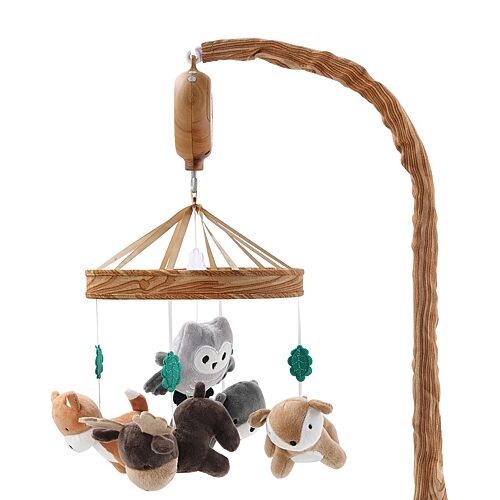 Click here for The Peanutshell Woodland Baby Mobile  One Size  Br... prices