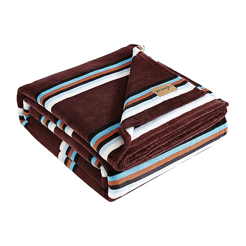 Click here for Wrangler Western Saddle Stripe Ultra Soft Blanket... prices