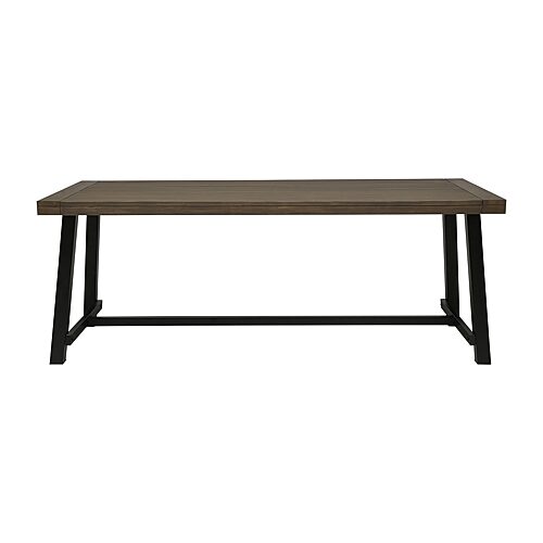Click here for Carlisle Rectangular Dining Table  One Size  Brown prices