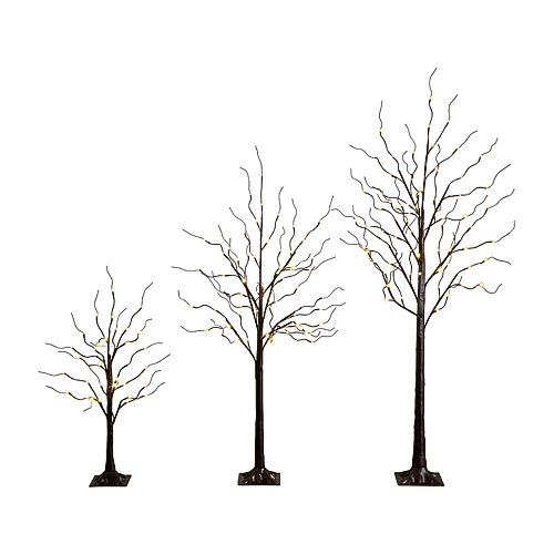 Click here for Nearly Natural 6 Foot Pre-Lit Birch Christmas Tree... prices