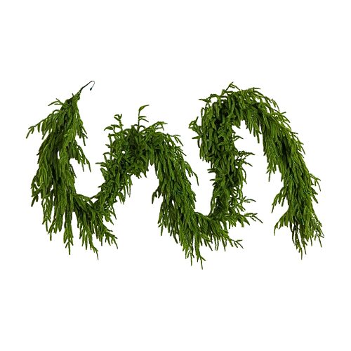 Click here for Nearly Natural Pre-Lit Wreath  One Size  Green prices