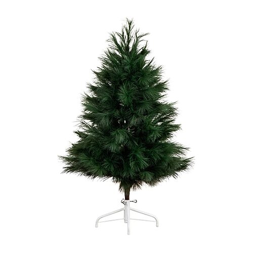 Nearly Natural 4 Foot Christmas Tree  One Size  Green