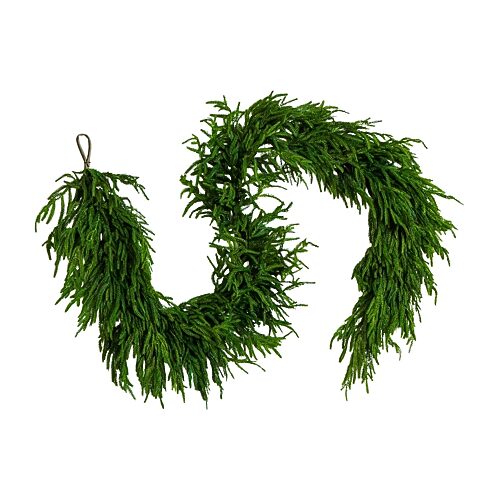 Click here for Nearly Natural 8ft Real Touch Wreath  One Size  Gr... prices