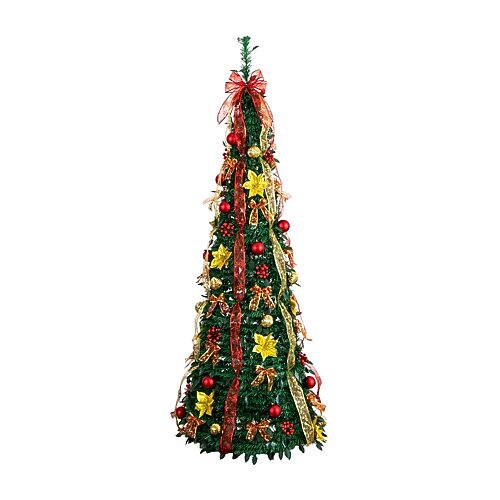 Click here for Nearly Natural 6 Foot Pre-Lit Collapsible Pre-Deco... prices