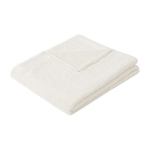 Click here for Royal Velvet Luxe Faux Rabbit Fur Throw in Gift Bo... prices