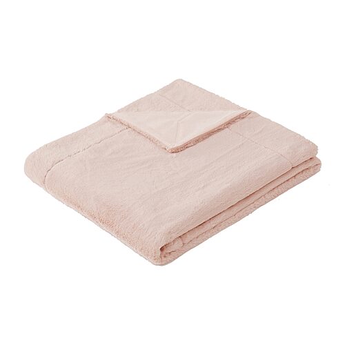 Click here for Royal Velvet Luxe Faux Rabbit Fur Throw in Gift Bo... prices