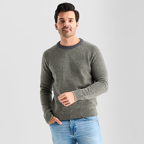 Click here for mutual weave Mens Crew Neck Long Sleeve Pullover S... prices