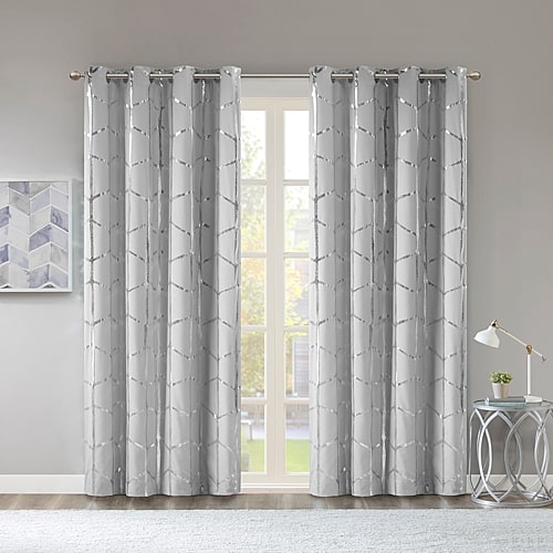 Click here for Intelligent Design Khloe Metallic Geometric Printe... prices