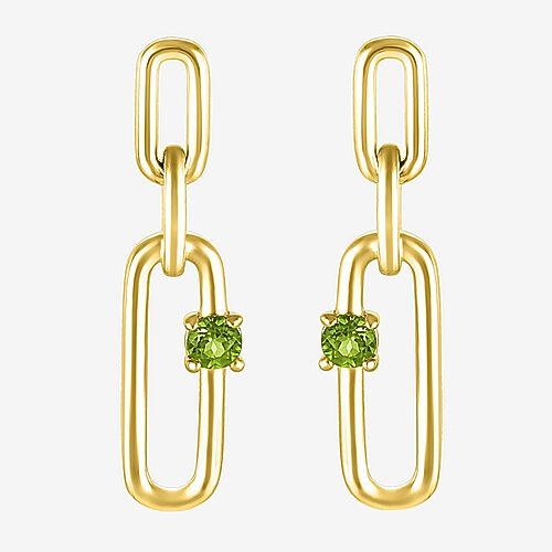 Click here for Womens Genuine Green Peridot 14K Gold Over Silver... prices