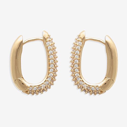 Click here for Mixit Womens Cubic Zirconia 14.2mm Hoop Earrings... prices