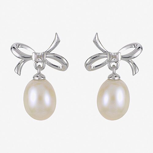 Click here for White Cultured Freshwater Pearl Sterling Silver 16... prices