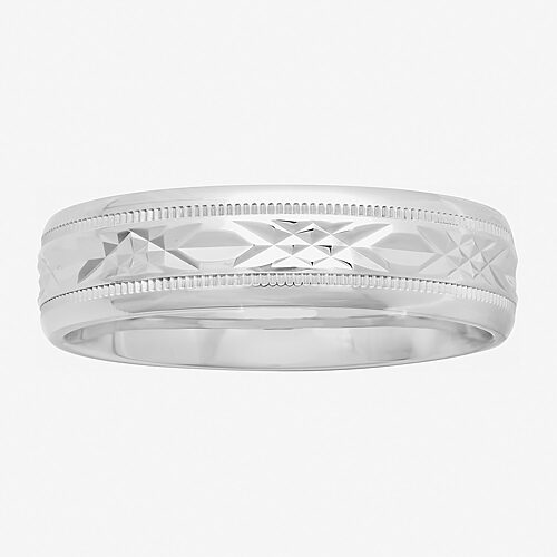 Click here for Personalized Mens 6mm Comfort Fit Sterling Silver... prices