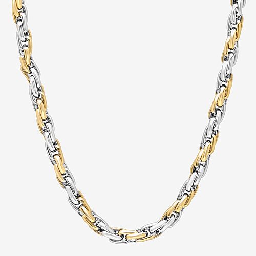Click here for Mens Stainless Steel 24 Inch Link Chain Necklace... prices
