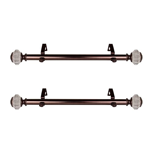 Click here for Rod Desyne Inez 1 IN Adjustable Side Curtain Rod... prices